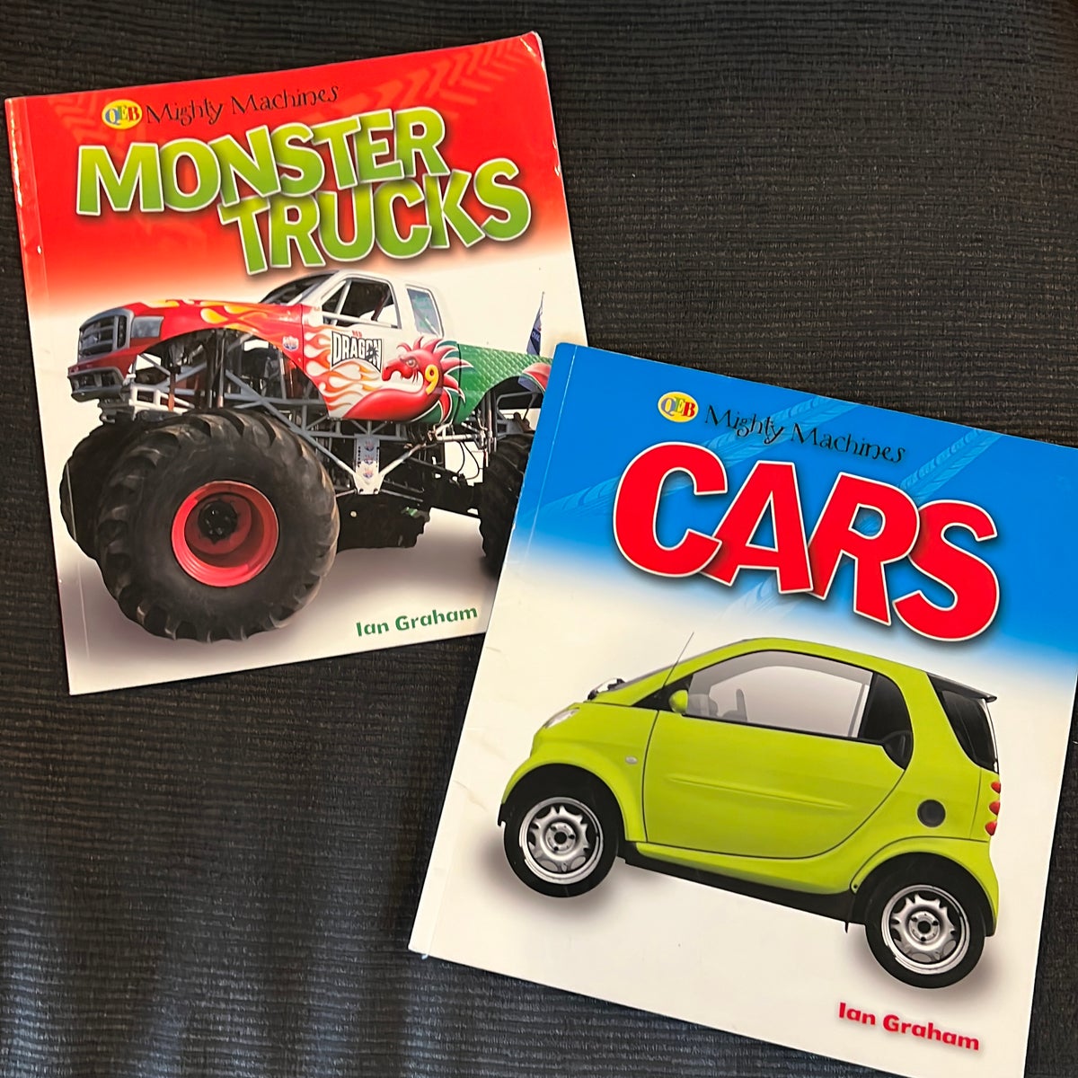 Mighty Machines, MONSTER TRUCKS, Scholastic BF Version by Ian Graham