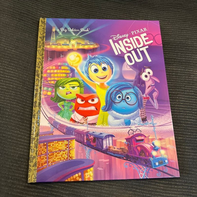 Inside Out Big Golden Book (Disney/Pixar Inside Out) by RH Disney