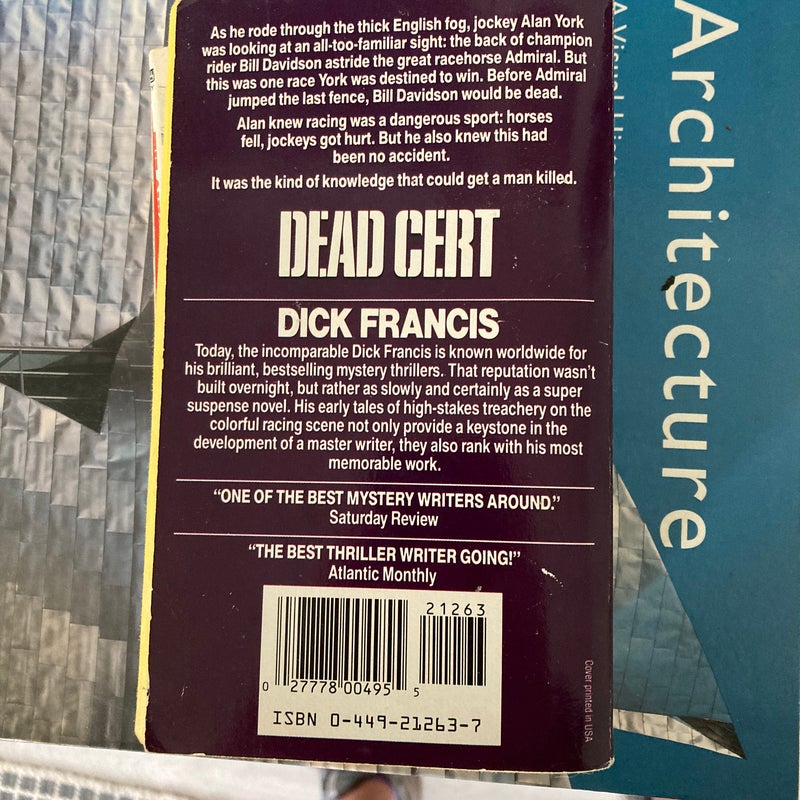 Dead Cert by Dick Francis, Paperback | Pangobooks