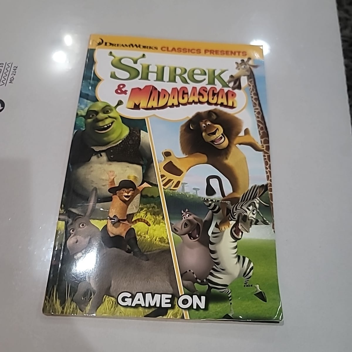 Dreamworks Classics, Shrek and Madagascar, Game On by Dan Abnett