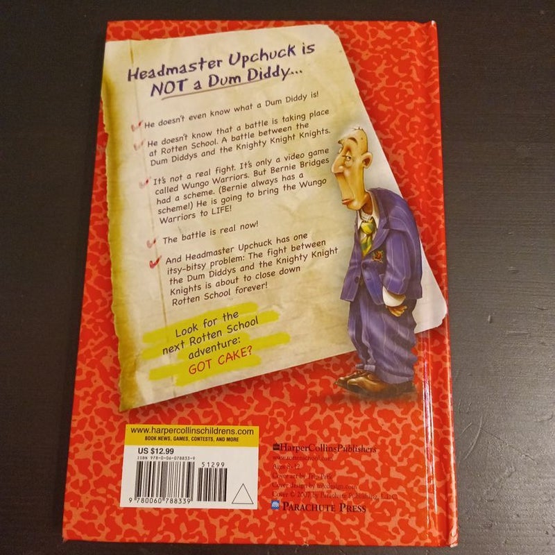 Rotten School #12: Battle of the Dum Diddys by R. L. Stine, Hardcover ...