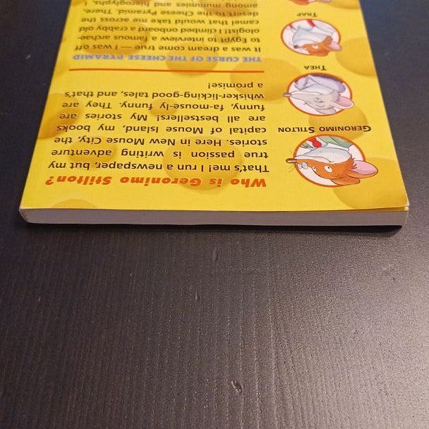 The Curse of the Cheese Pyramid by Geronimo Stilton, Paperback | Pangobooks