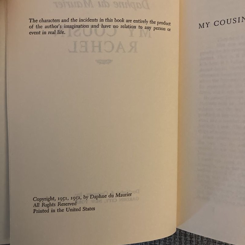 My Cousin Rachel by Daphne du Maurier, Hardcover | Pangobooks