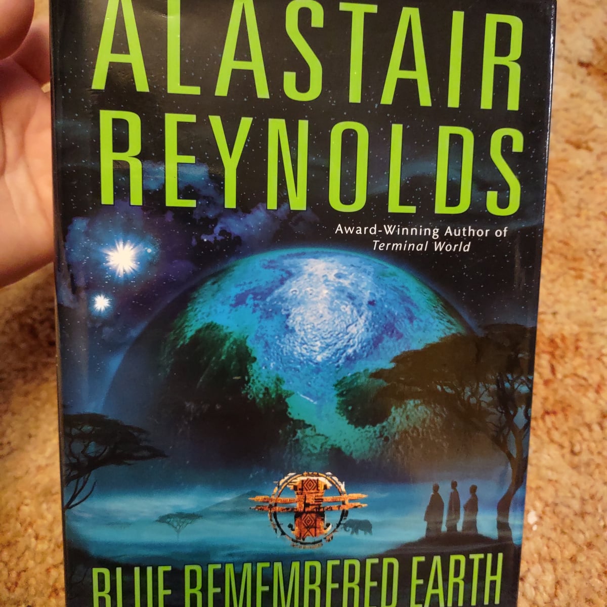 Blue Remembered Earth by Alastair Reynolds