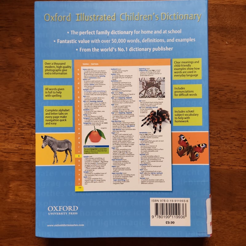 Oxford Illustrated Children's Dictionary Flexi 2010 by Oxford Oxford ...