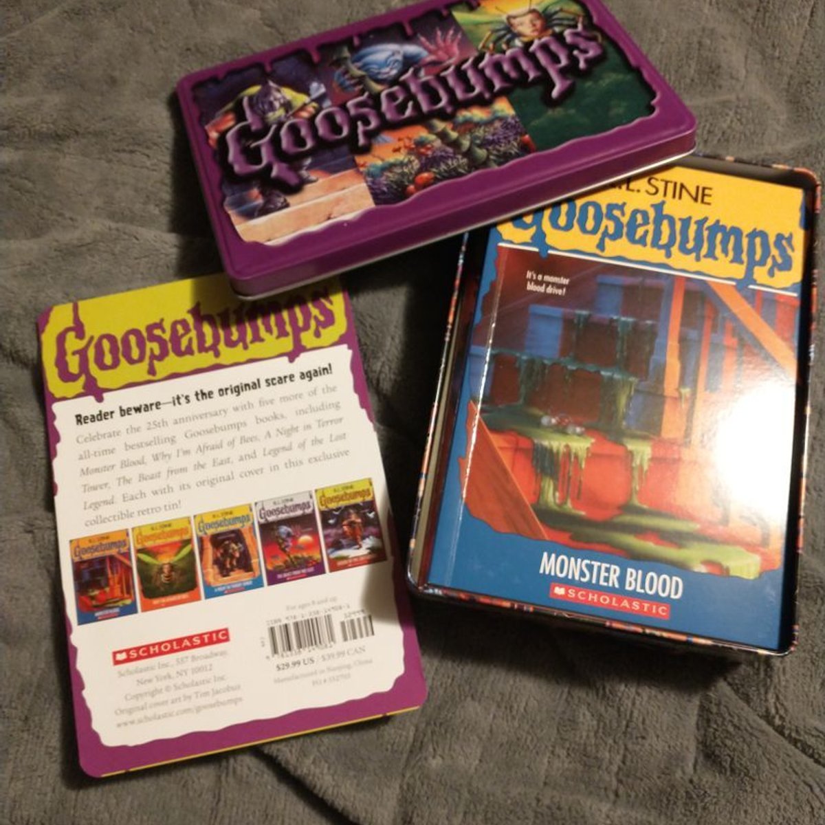 Goosebumps 25th Anniversary Retro Set by R. L. Stine