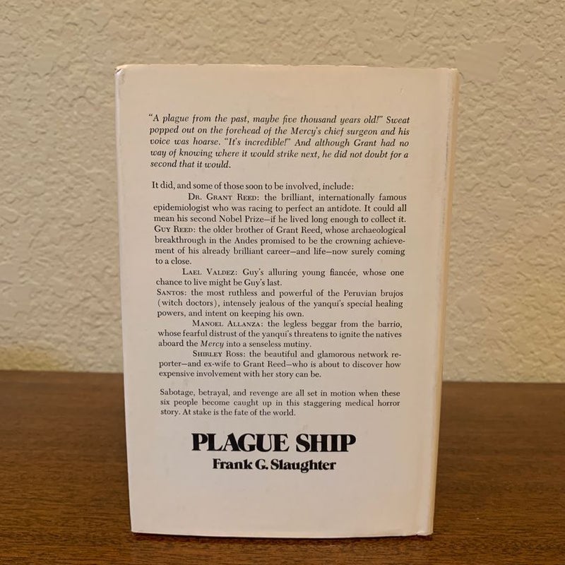 Plague Ship by Frank G. Slaughter, Hardcover | Pangobooks