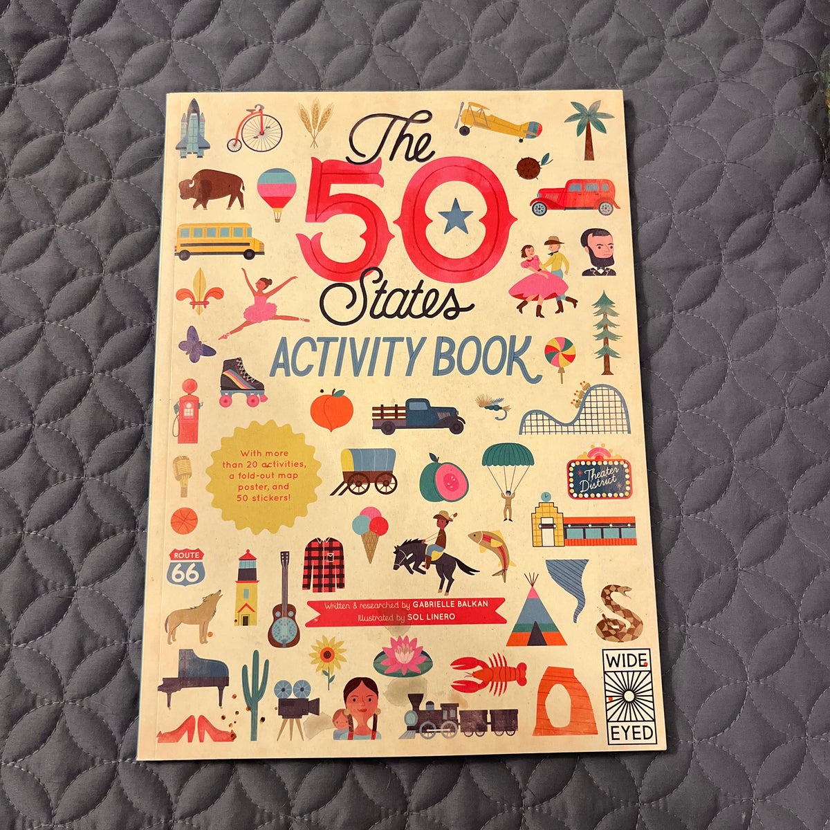 The 50 States: Activity Book by Gabrielle Balkan