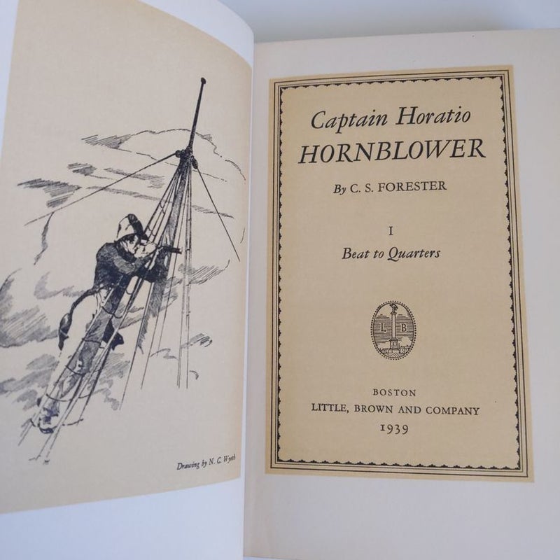 Captain Horatio Hornblower vol 1 by C.S. Forester, Hardcover | Pangobooks