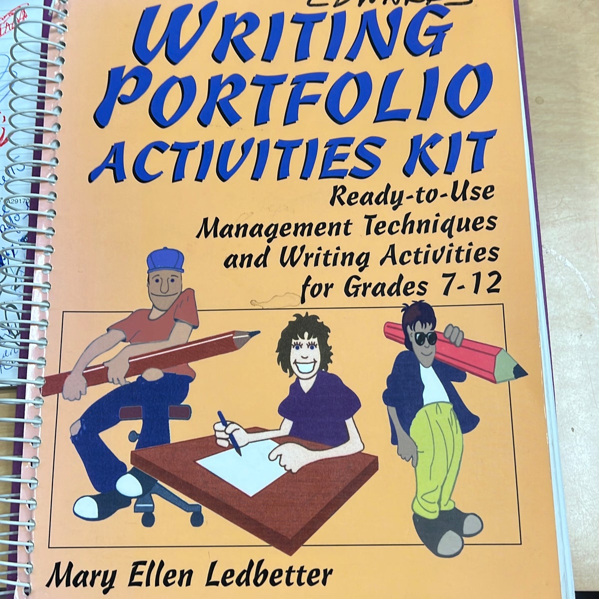 Writing Portfolio Activities Kit by Mary Ellen Ledbetter