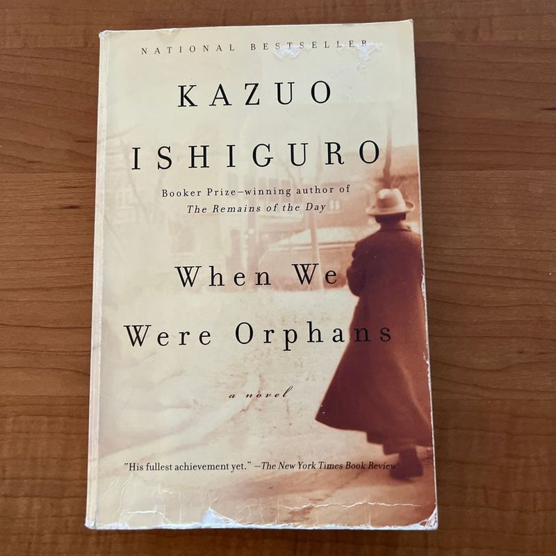 When We Were Orphans by Kazuo Ishiguro, Paperback | Pangobooks
