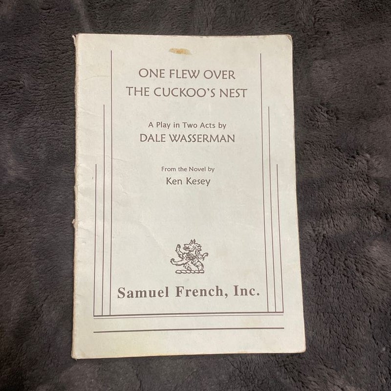 One Flew over the Cuckoo's Nest by Ken kesey