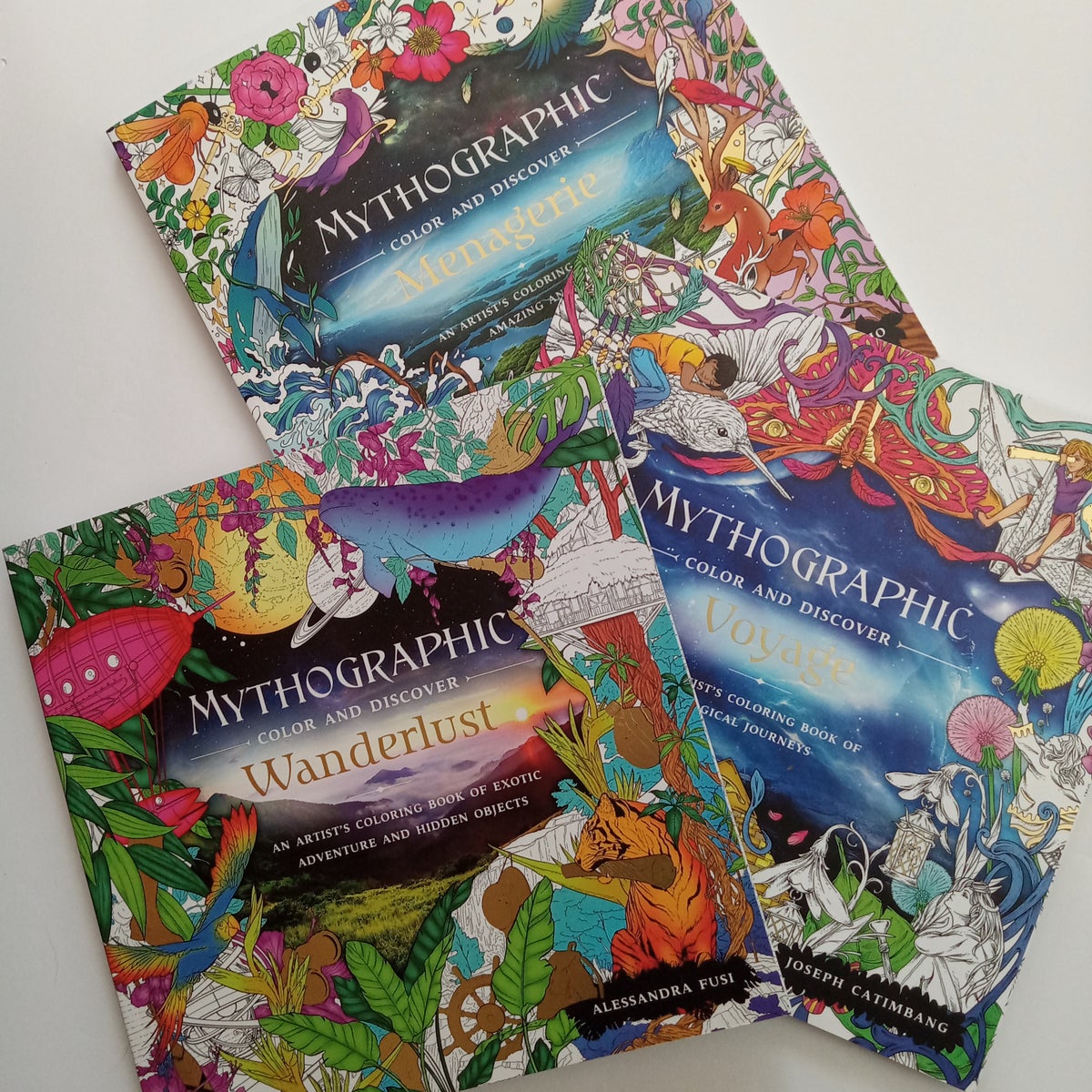 Mythographic Color and Discover: Wanderlust Mythographic Color and Discover: Wanderlust