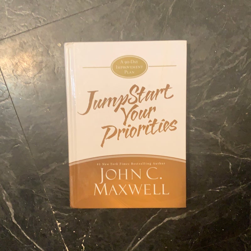 JumpStart Your Priorities by John C. Maxwell | Pangobooks