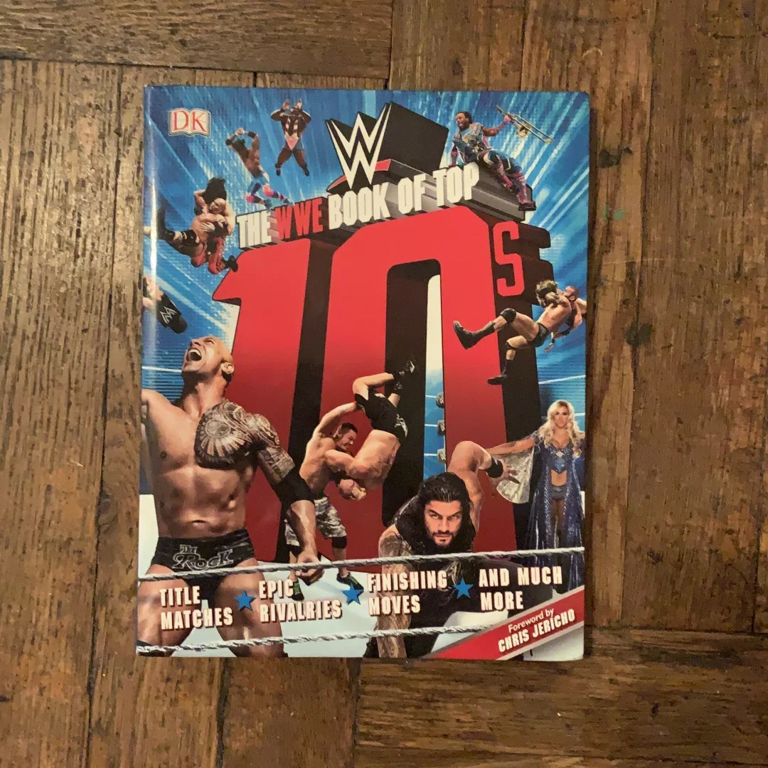 The WWE Book of Top 10s by Dean Miller, Chris Jericho