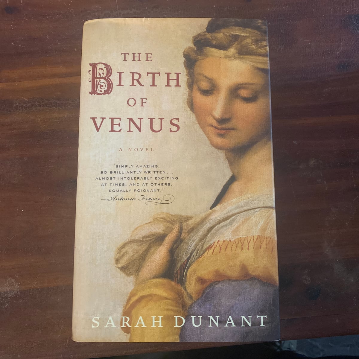 The Birth of Venus by Sarah Dunant