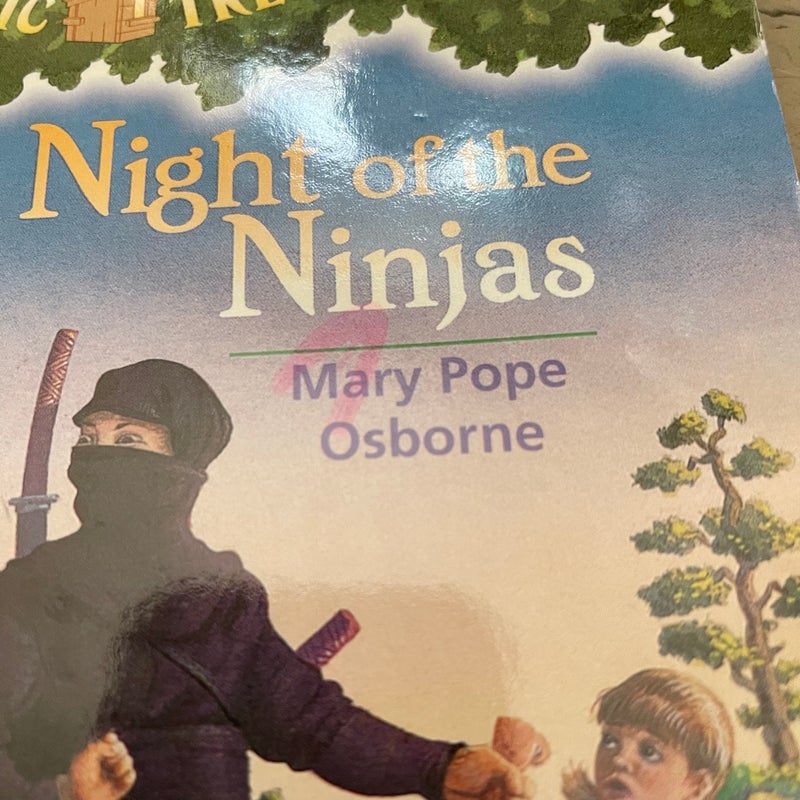 Magic Tree House #5: Night of the Ninjas by Mary Pope Osborne ...