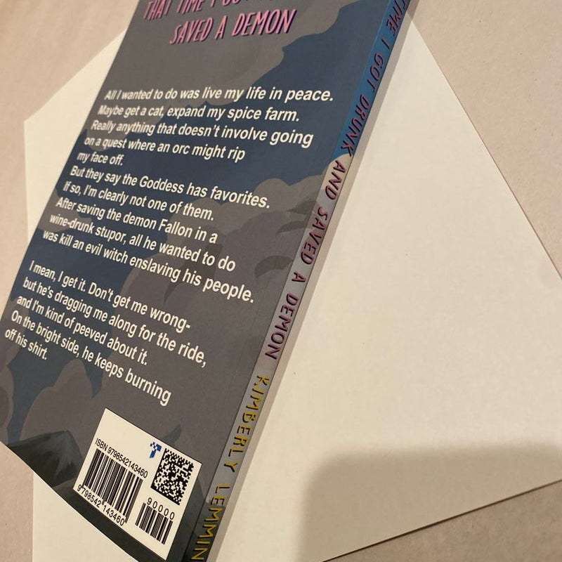 That Time I Got Drunk and Saved a Demon (OUT OF PRINT) by Kimberly ...