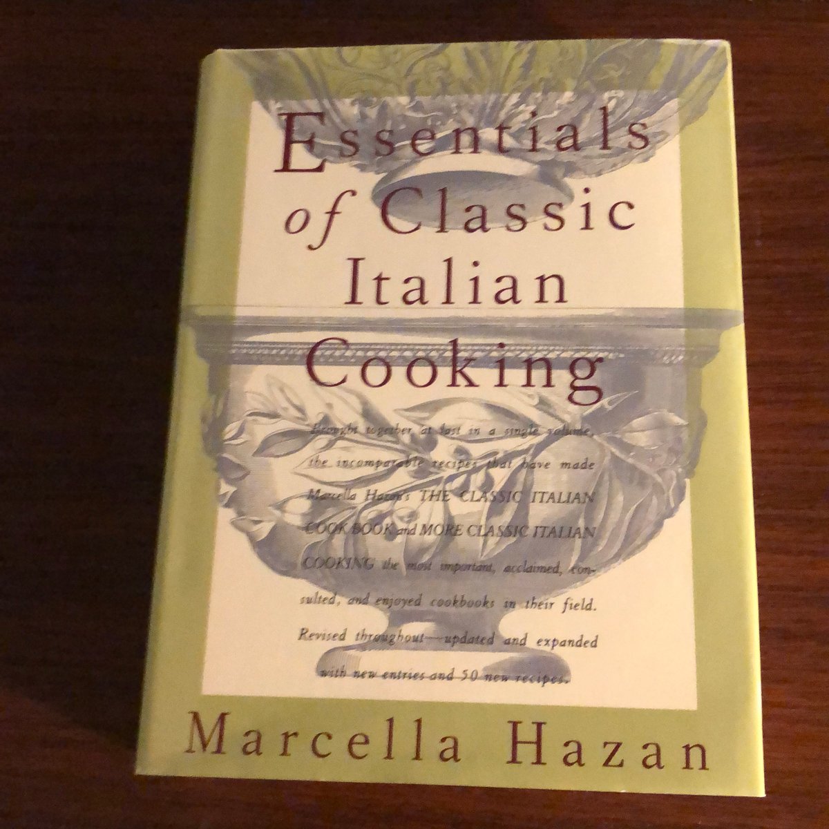 Essentials of Classic Italian Cooking by Marcella Hazan