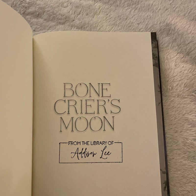 Bone Crier's Moon by Kathryn Purdie, Hardcover | Pangobooks