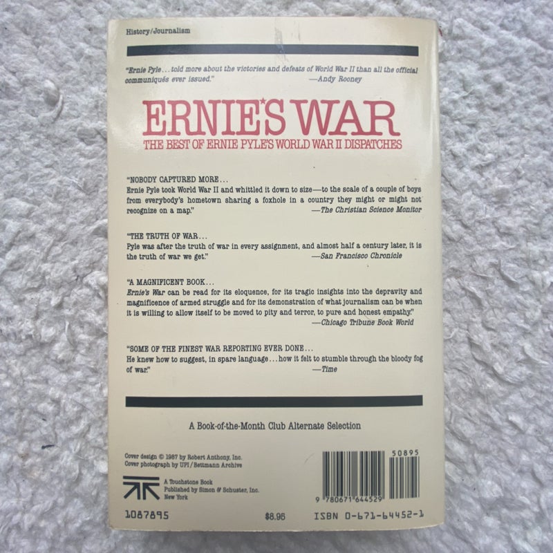Ernie's War by David Nichols, Studs Terkel