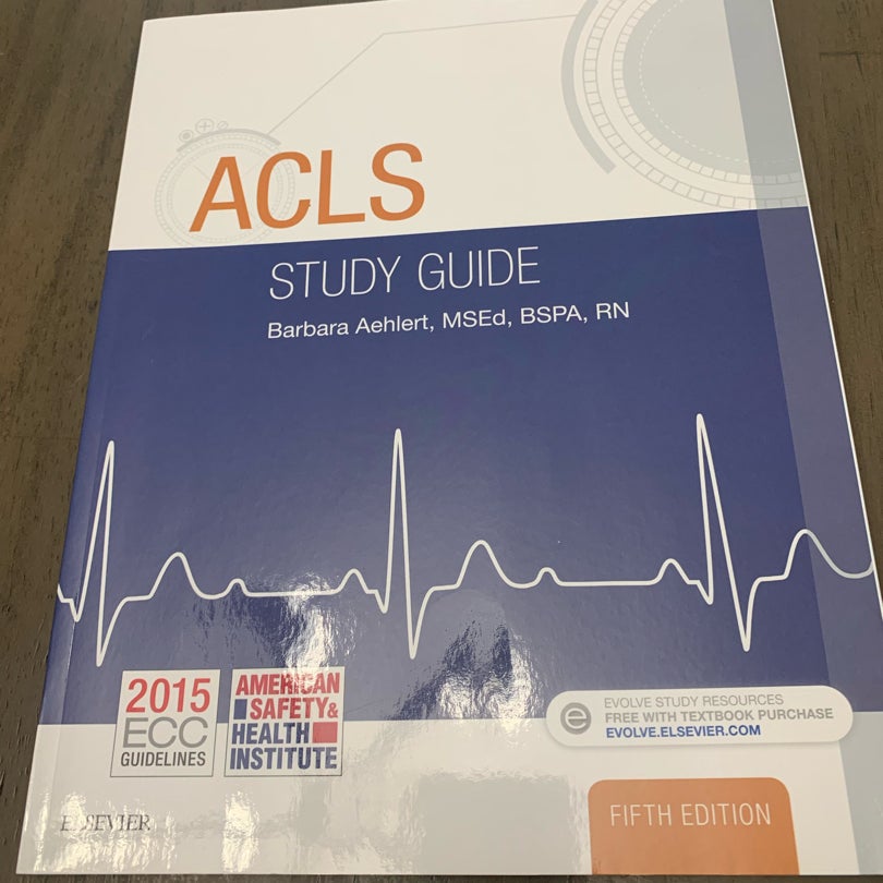 ACLS Study Guide by Barbara J. Aehlert, Paperback | Pangobooks