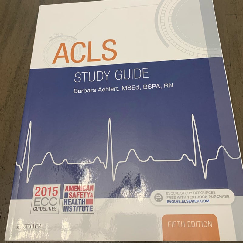 ACLS Study Guide by Barbara J. Aehlert, Paperback | Pangobooks