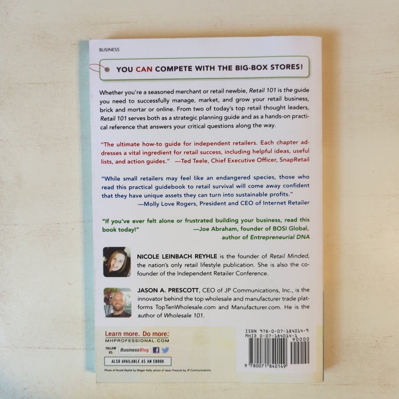 Retail 101: the Guide to Managing and Marketing Your Retail Business by ...