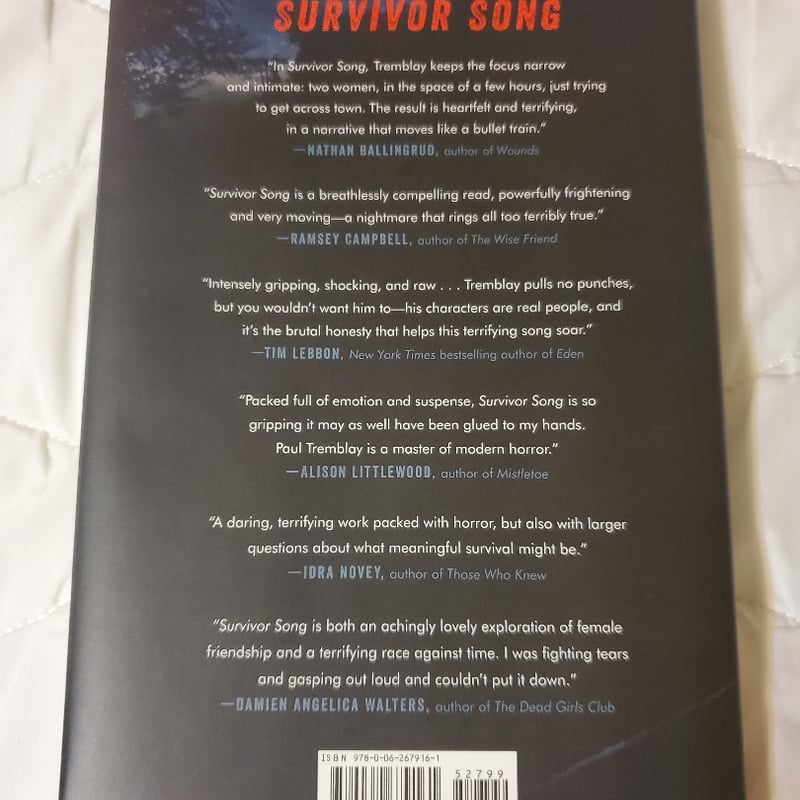Survivor Song by Paul Tremblay, Hardcover | Pangobooks