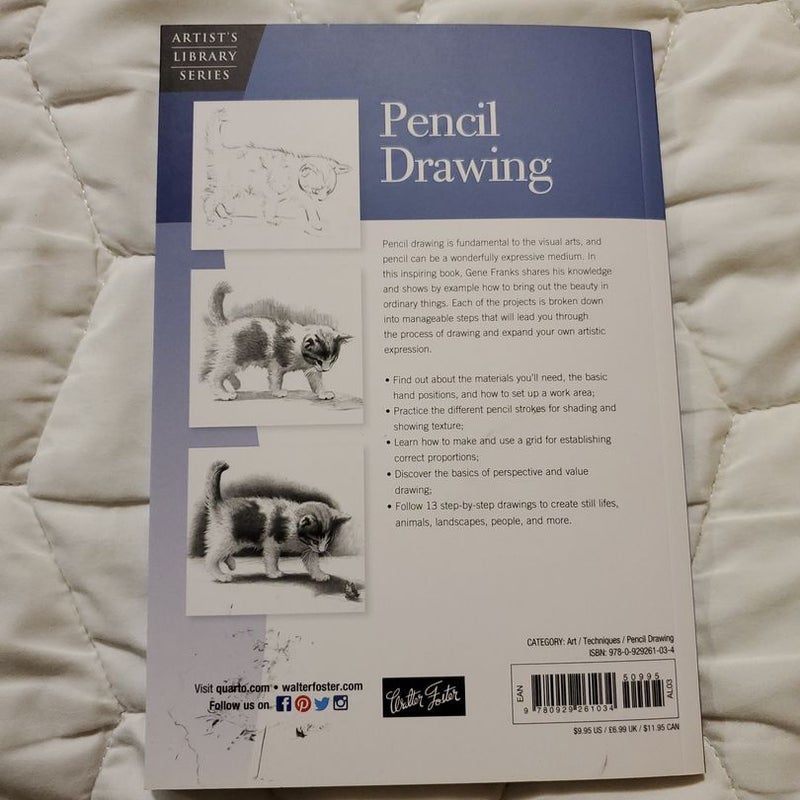 Pencil Drawing (Artist's Library) by Gene Franks