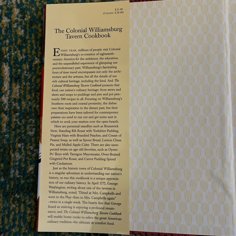 The Colonial Williamsburg Tavern Cookbook by Colonial Williamsburg ...