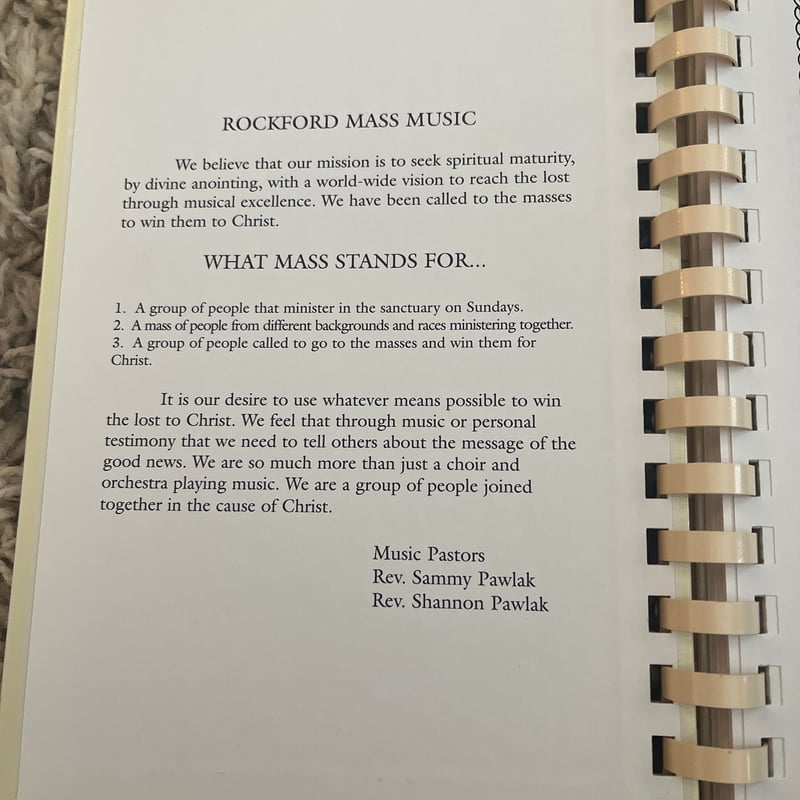 Recipes & Recollections by Rockford Mass Choir and Orchestra, Hardcover ...
