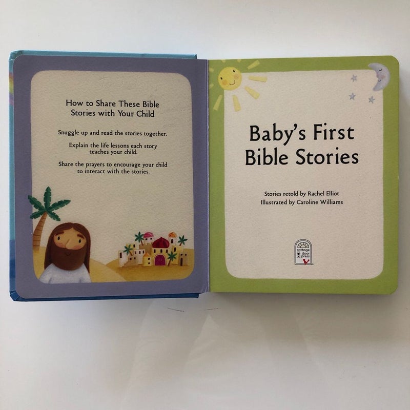Baby's First Bible Stories by Rachel Elliot