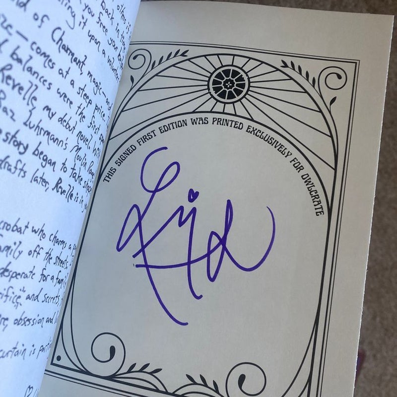 Revelle Owlcrate Exclusive Signed by Lyssa Mia Smith, Hardcover ...