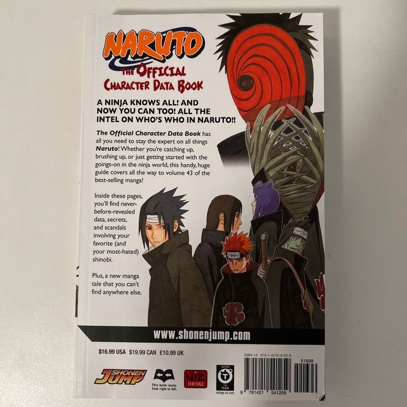 Naruto: the Official Character Data Book by Masashi Kishimoto