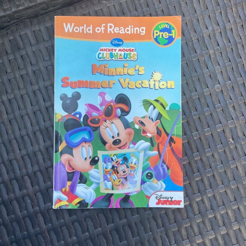World of Reading: Mickey Mouse Clubhouse Minnie's Summer Vacation by ...