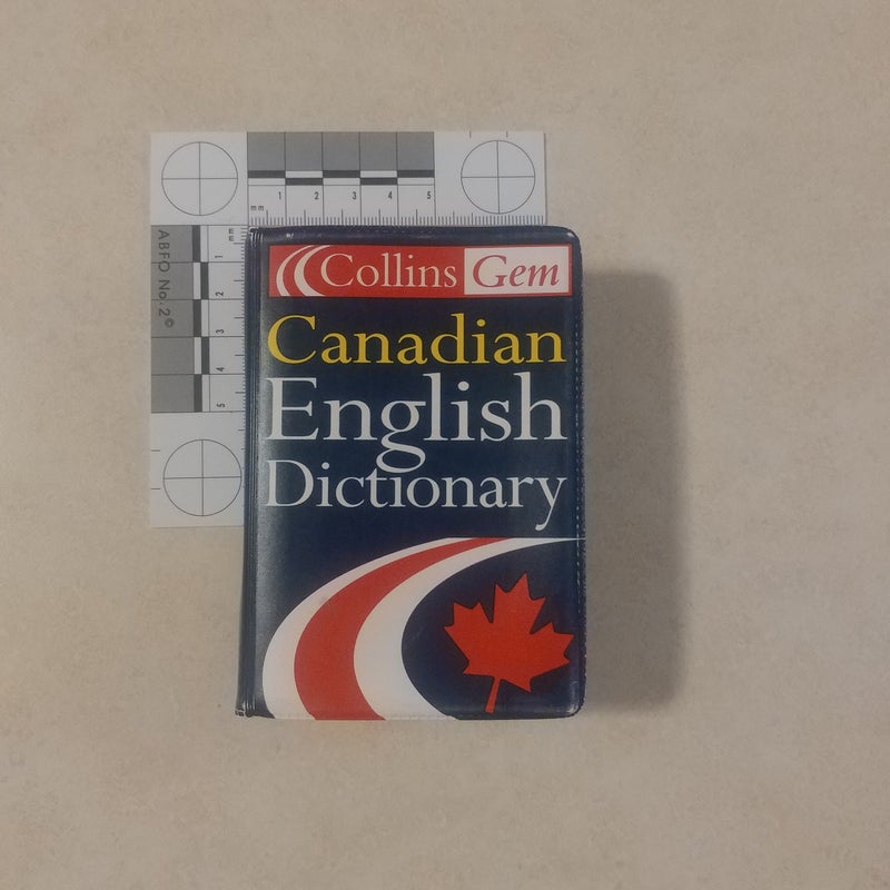 Gem Canadian English Dictionary by Collins Publishers Staff