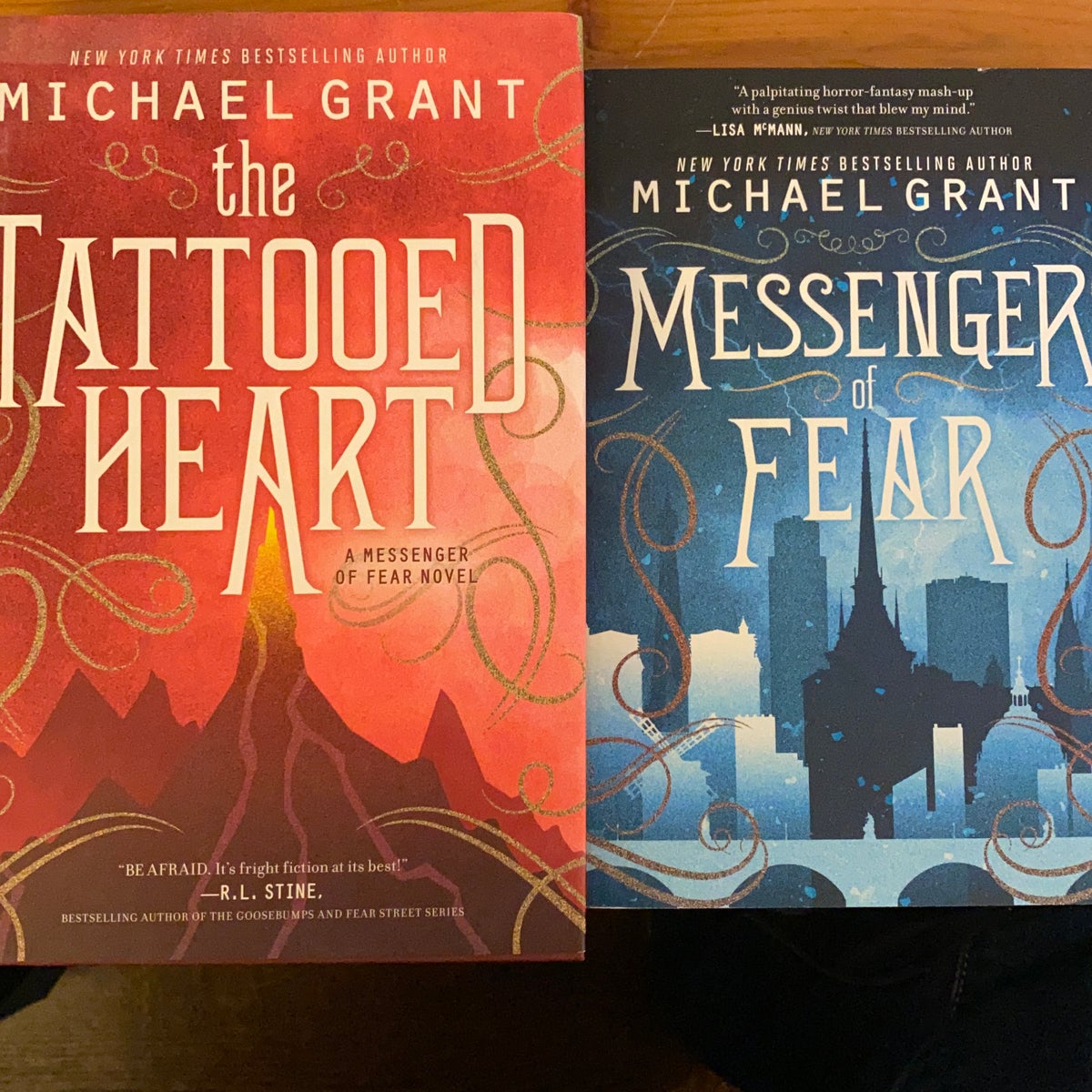 Messenger of Fear (Books 1&2) by Michael Grant, Hardcover | Pangobooks
