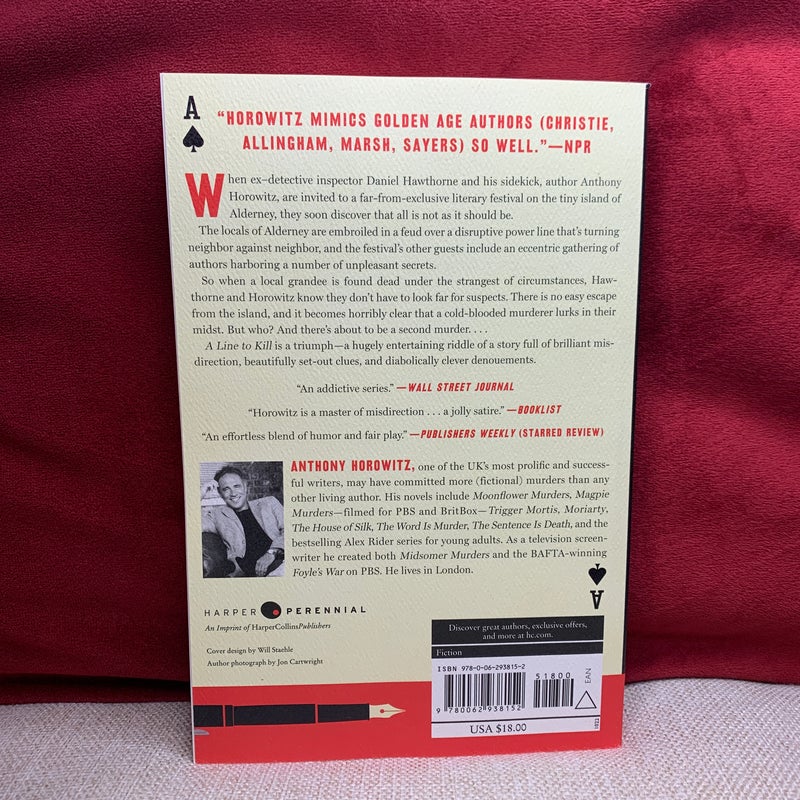 A Line to Kill by Anthony Horowitz, Paperback | Pangobooks