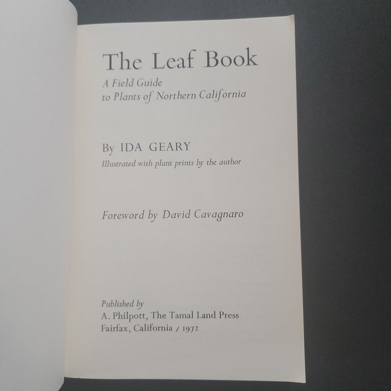 The Leaf Book by Ida Geary | Pangobooks