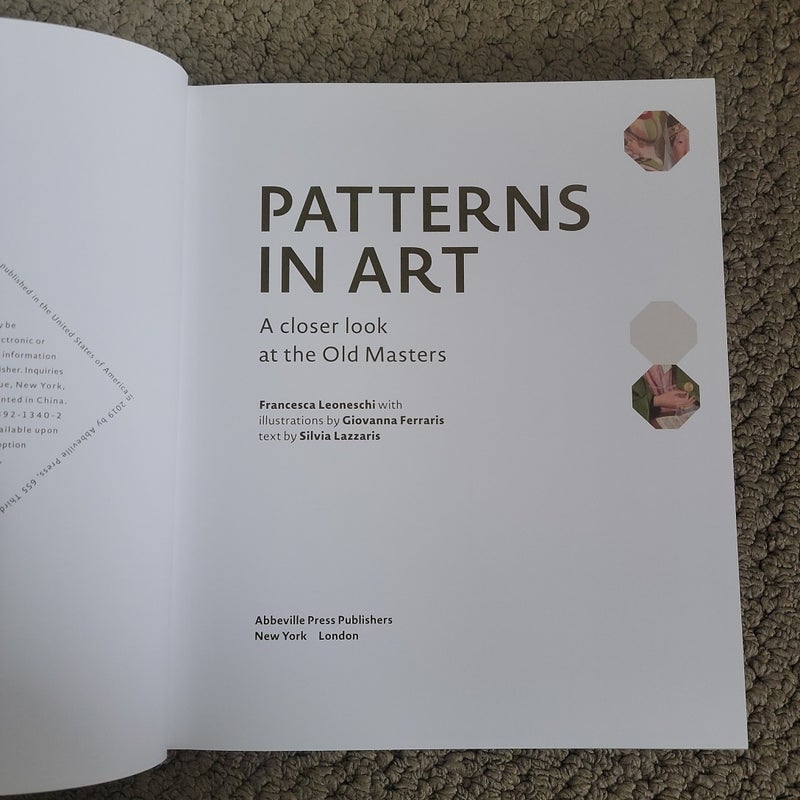 Patterns in Art by Francesca Leoneschi | Pangobooks