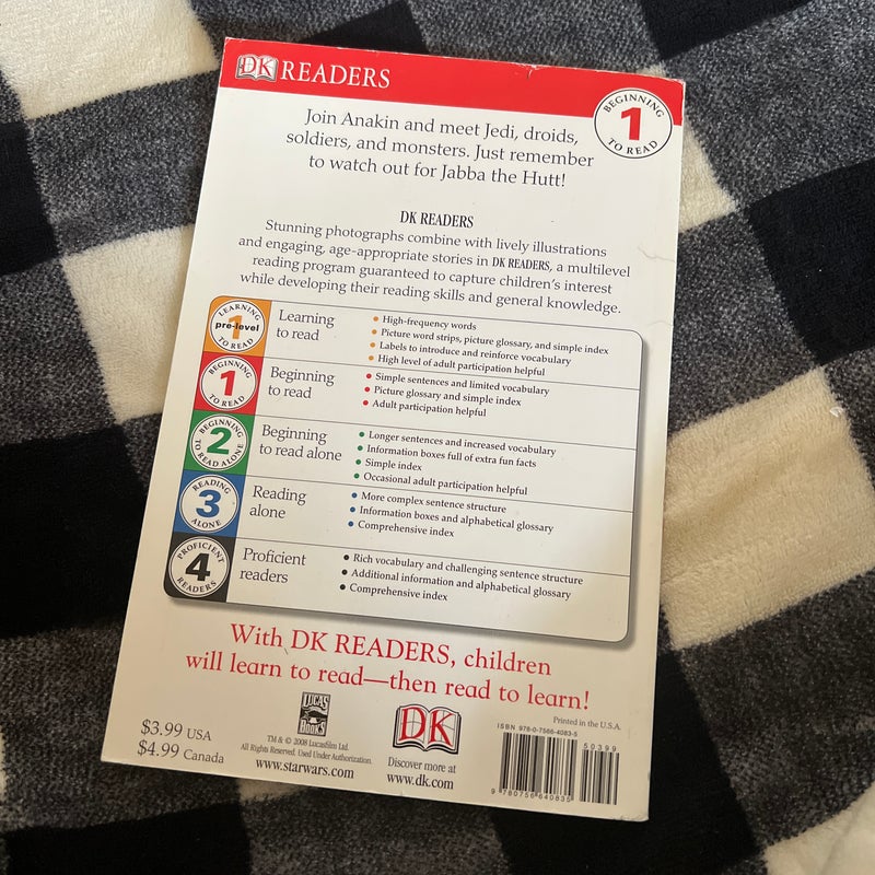 DK Readers L1: Star Wars: the Clone Wars: Watch Out for Jabba the Hutt! by Simon Beecroft