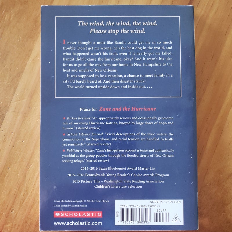 Zane and the Hurricane by Rodman Philbrick