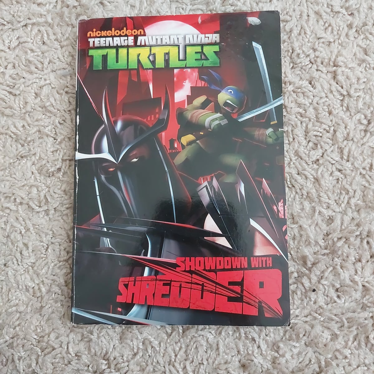 Showdown with Shredder (Teenage Mutant Ninja Turtles) by Matthew Gilbert