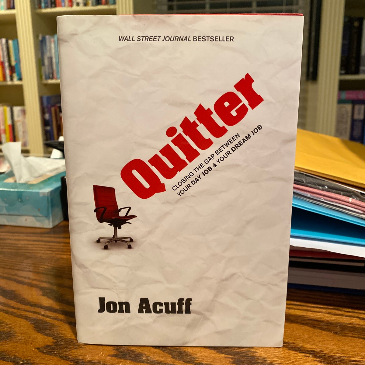 Quitter by Jon Acuff, Hardcover | Pangobooks