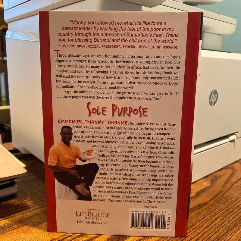 Sole Purpose by Manny Ohonme
