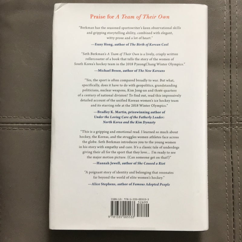 A Team of Their Own by Seth Berkman, Hardcover | Pangobooks