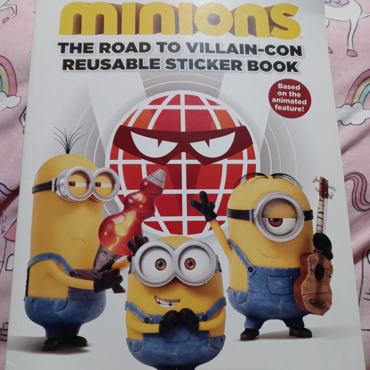 Minions: the Road to Villain-Con: Reusable Sticker Book by Trey King