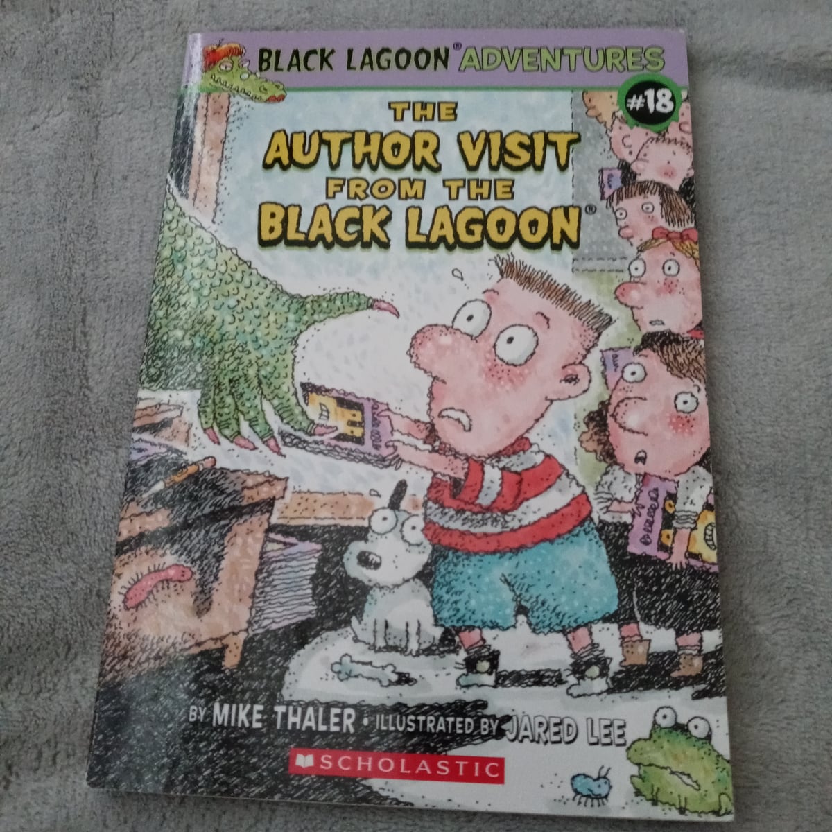 The Author Visit from the Black Lagoon by Mike Thaler