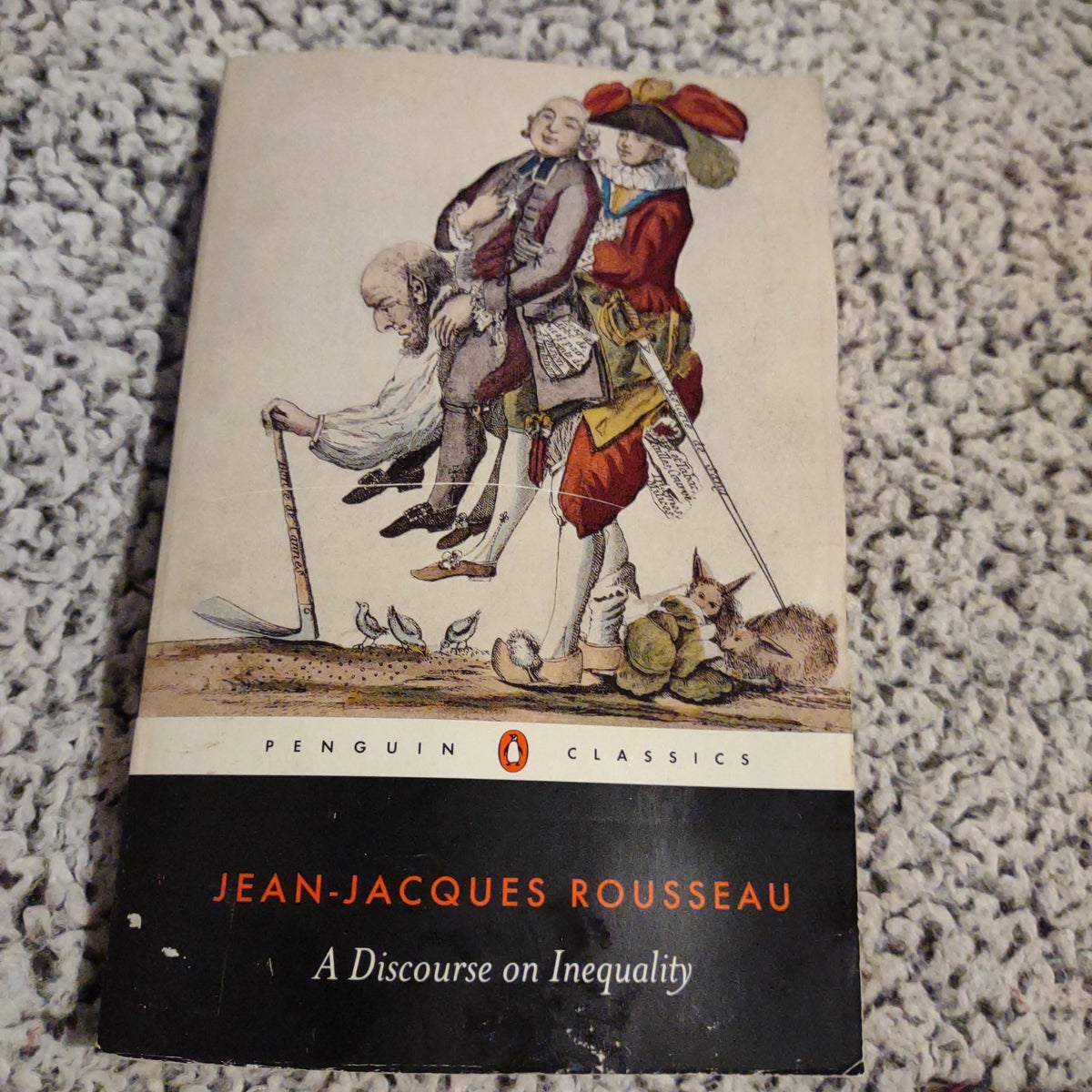Discourse on the Origin of Inequality by Jean-Jacques Rousseau ...